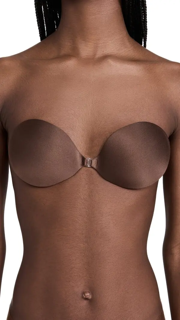 NUBRA Seamless Push Up Bra - Chocolate
