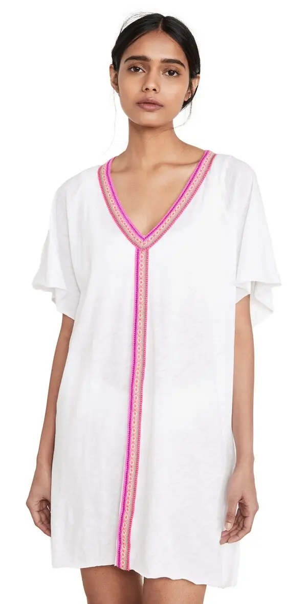 ruched mini dress pink Vénus Pink Ribbon Design Ruched Mini Dress