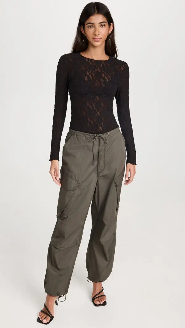 Hanky Panky Signature Lace Long Sleeve Top