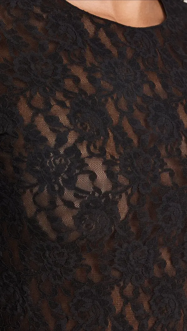 Hanky Panky Signature Lace Long Sleeve Top
