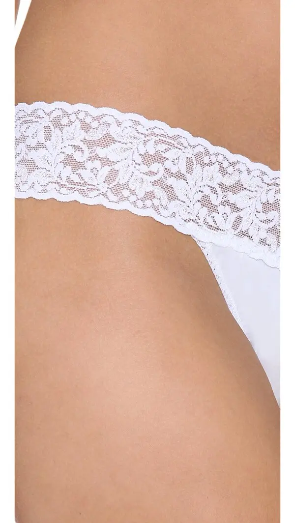 Hanky Panky Original Rise Cotton 3 Pack - Black/white/chai