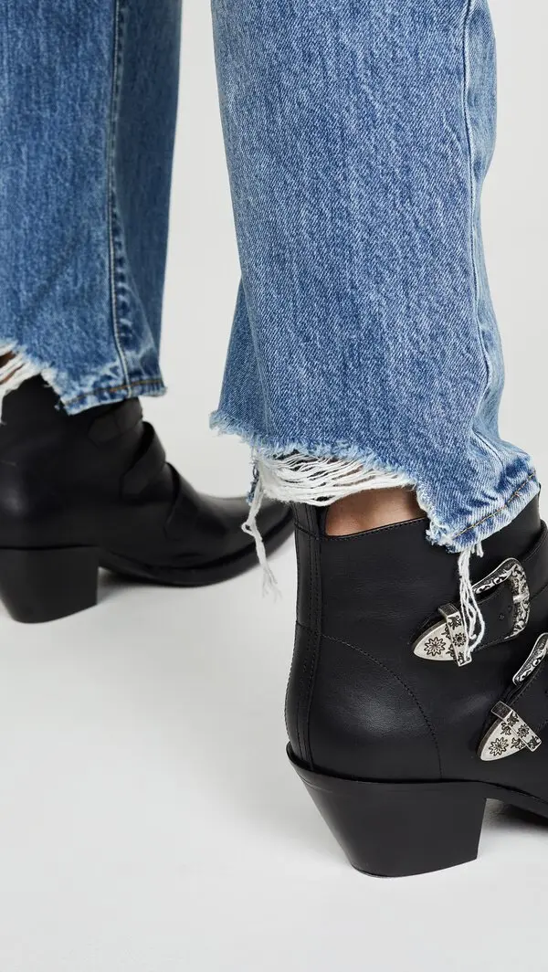 R13 Boyfriend Jeans - Bain With Rips