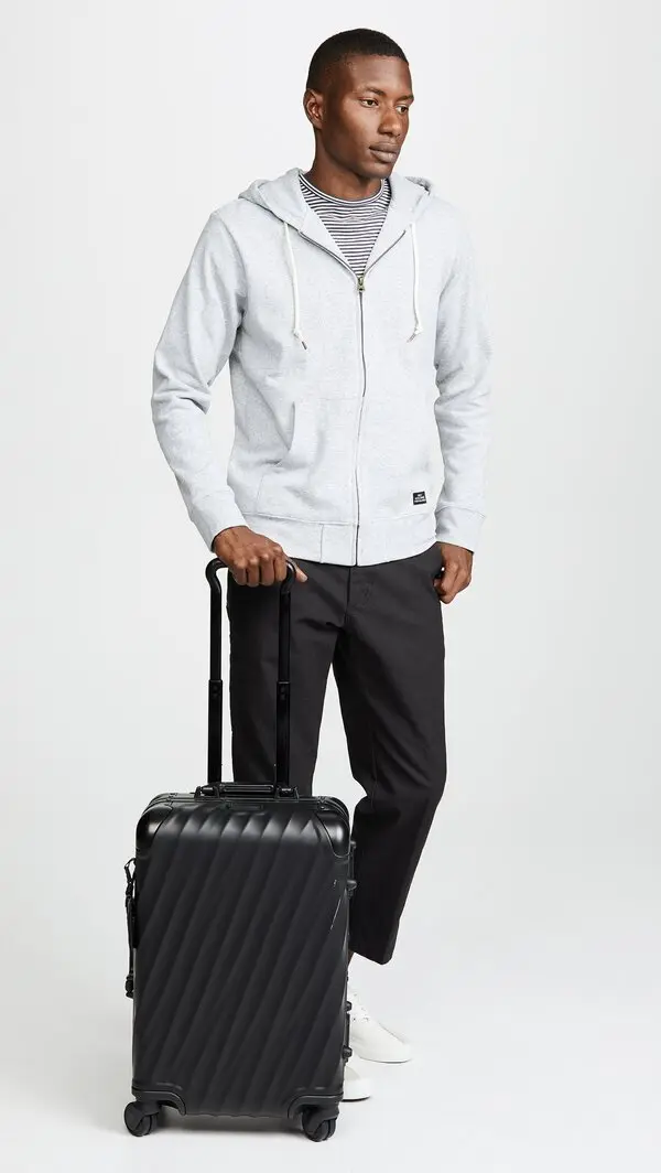 Tumi 19 Degree Aluminum International Carry-on Suitcase - Matte Black