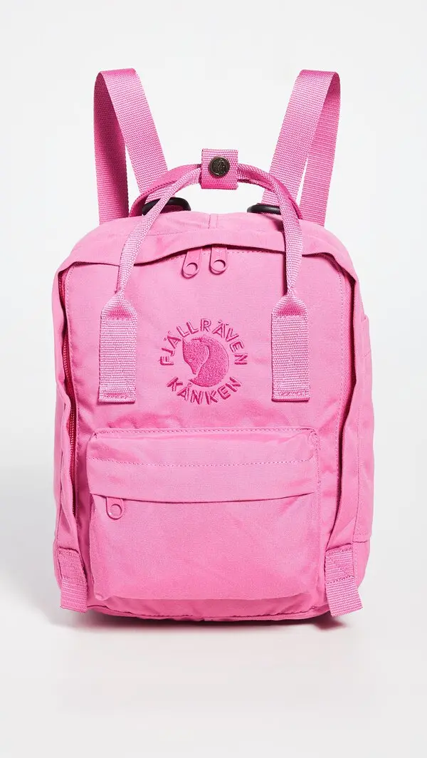 Fjallraven Re-Kanken Mini In Pink Rose - 30% Off | Editorialist display picture 2
