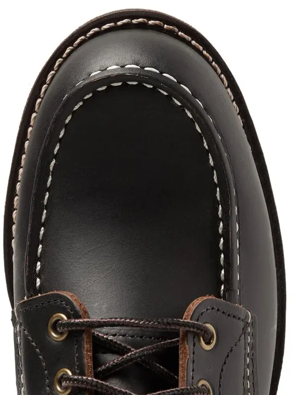 Red Wing 8849 6-inch Moc Leather Boots - Black