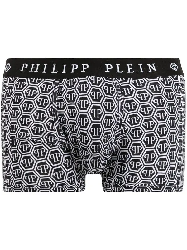 Philipp Plein Hexagon Logo-print Boxers