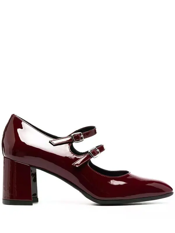 CAREL Alice Patent Leather Pumps - Red