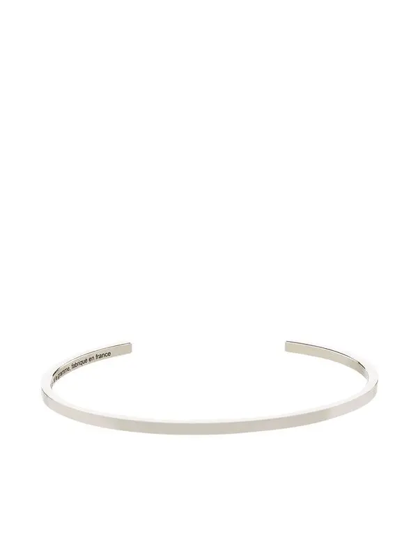 Le Gramme 7g Ribbon Bangle - Silver