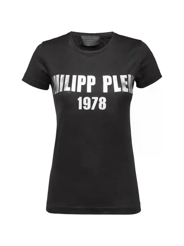 Philipp Plein Logo T-shirt - Black