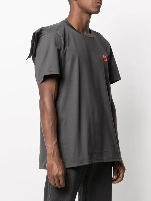 AMBUSH Folded-edge Crew-neck T-shirt