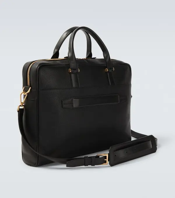 TOM FORD Grained Leather Briefcase