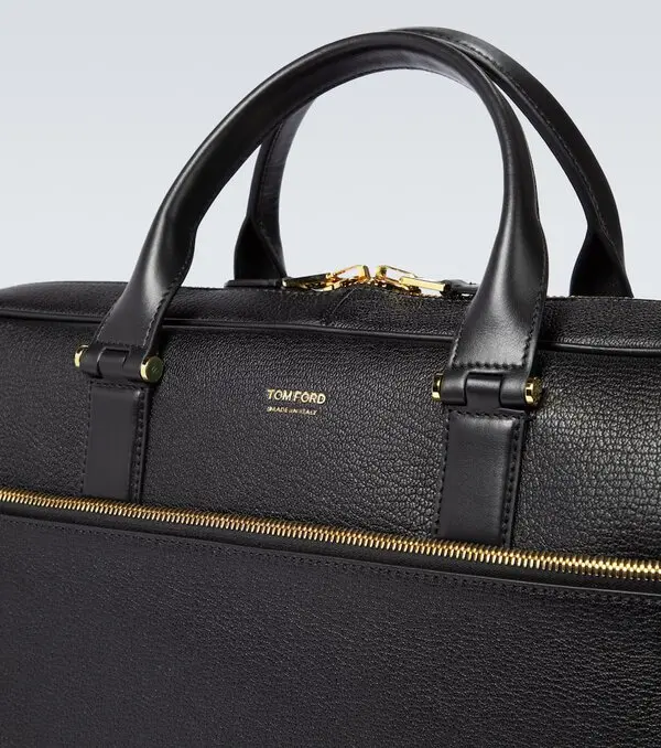 TOM FORD Grained Leather Briefcase