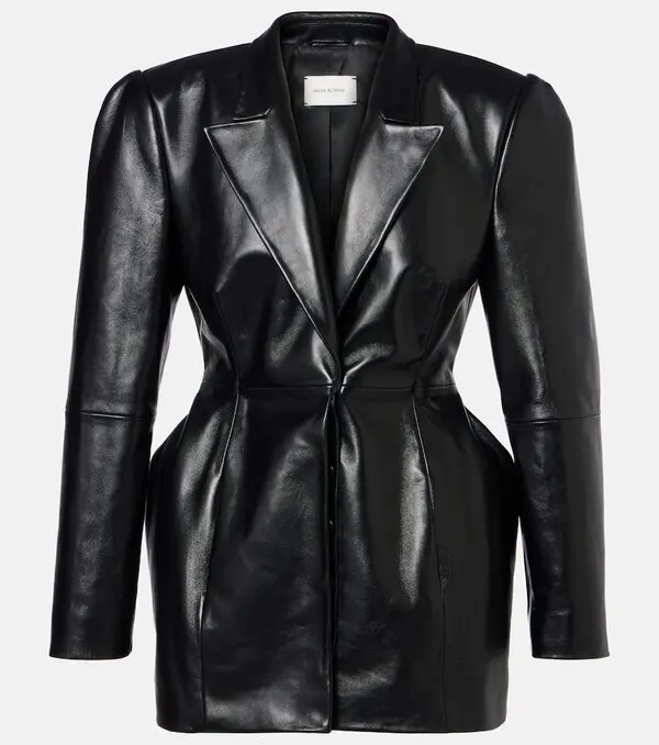 Magda Butrym Leather Blazer