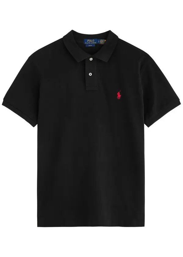 Polo Ralph Lauren Slim Piqué Cotton Polo Shirt