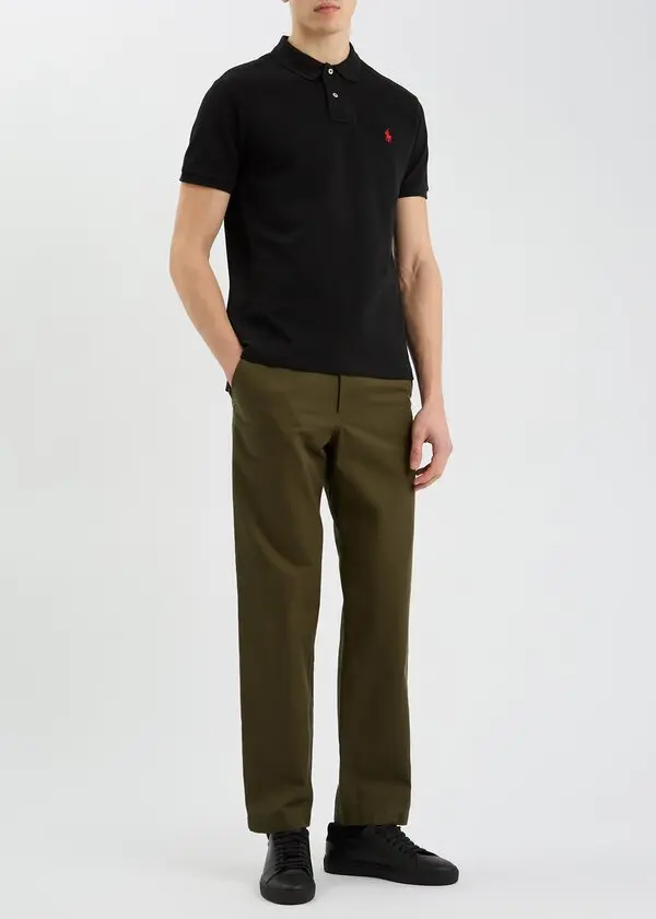 Polo Ralph Lauren Slim Piqué Cotton Polo Shirt