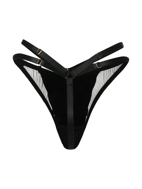 SOMETHING WICKED Mia Semi-sheer Thong