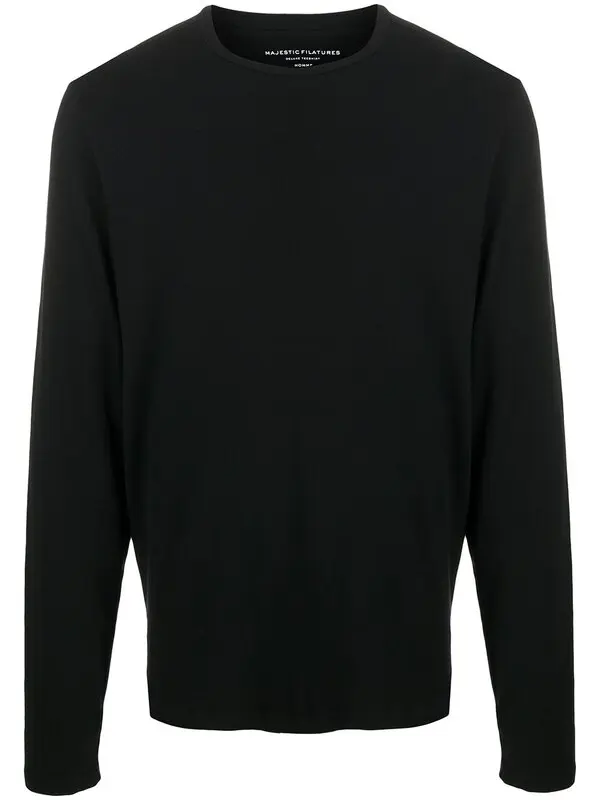 Majestic Filatures Crewneck Long-sleeve T-shirt
