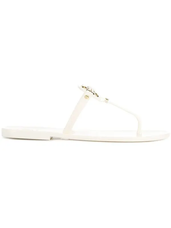 Tory Burch Mini Miller Jelly Sandals - White