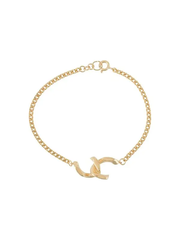 Annelise Michelson Tiny Dechainée Chain Bracelet - Gold