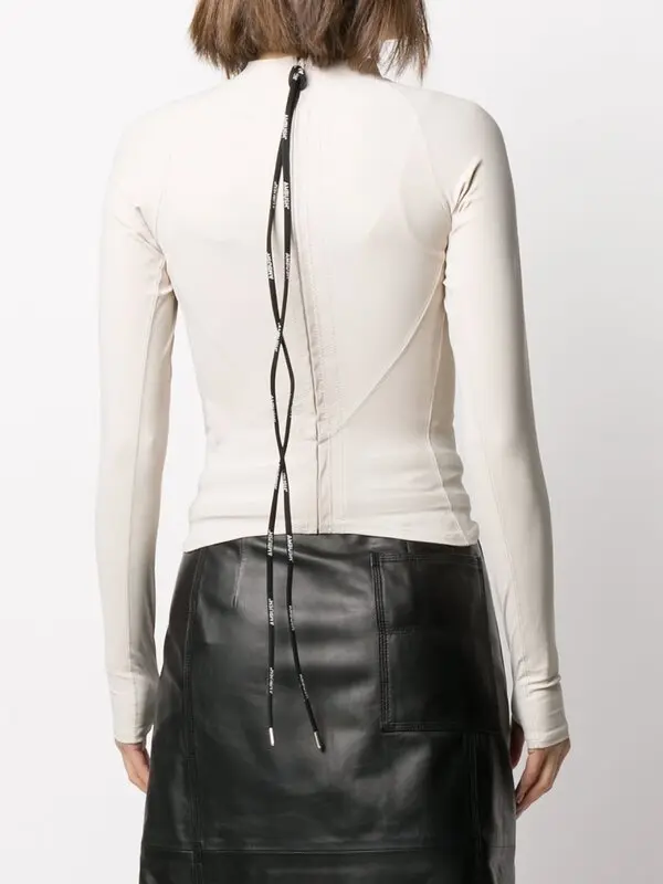 AMBUSH Top With Rear Zip - Neutrals