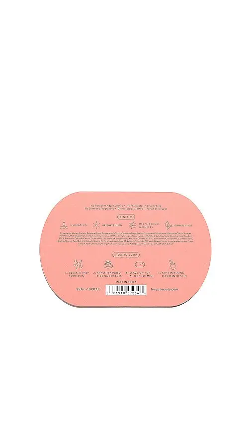 LOOPS BEAUTY Weekly Reset Eye Mask 5 Pack