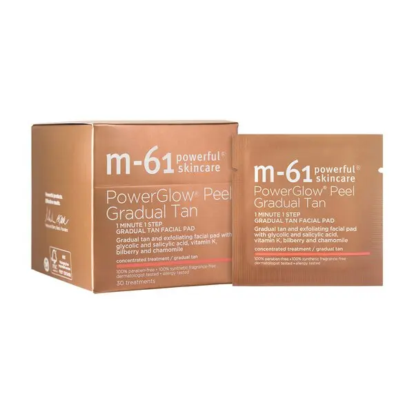 M-61 Powerglow Peel Gradual Tan - One-color