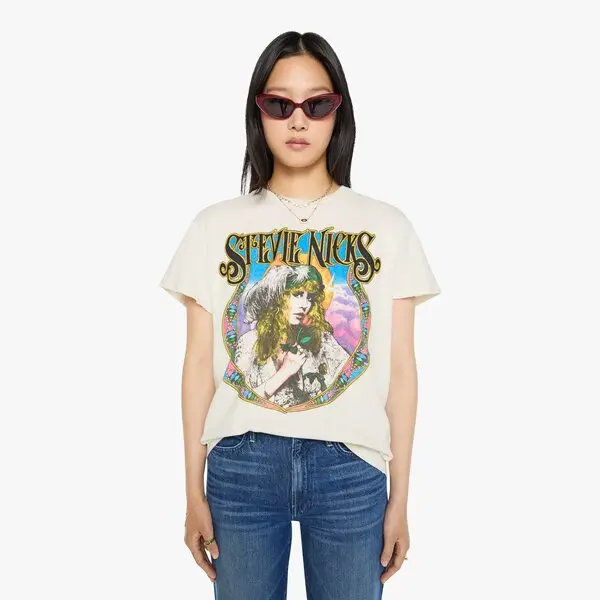 MadeWorn Stevie Nicks T-shirt - White