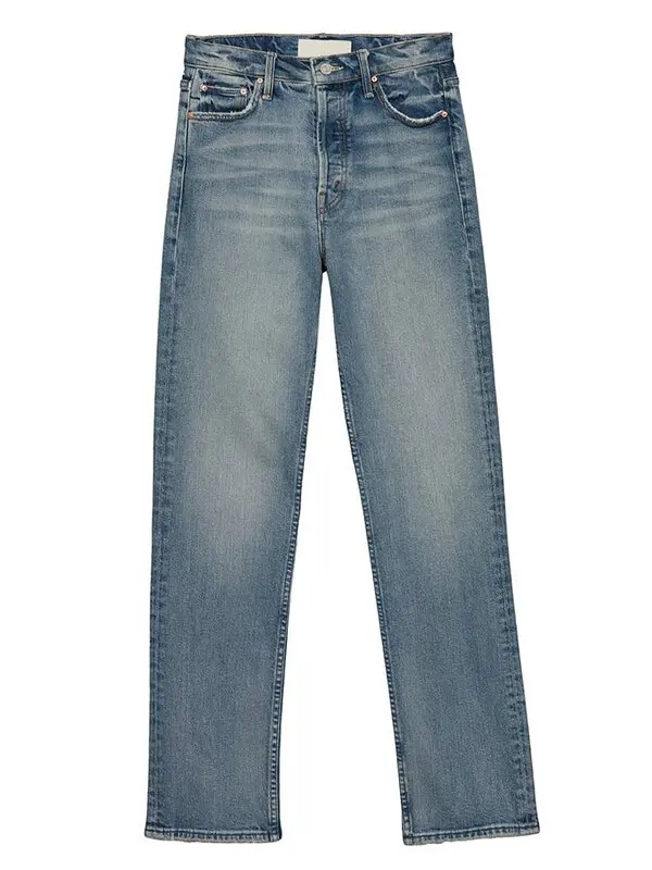 MOTHER The High Waisted Rider Skimp Give It Up Jeans