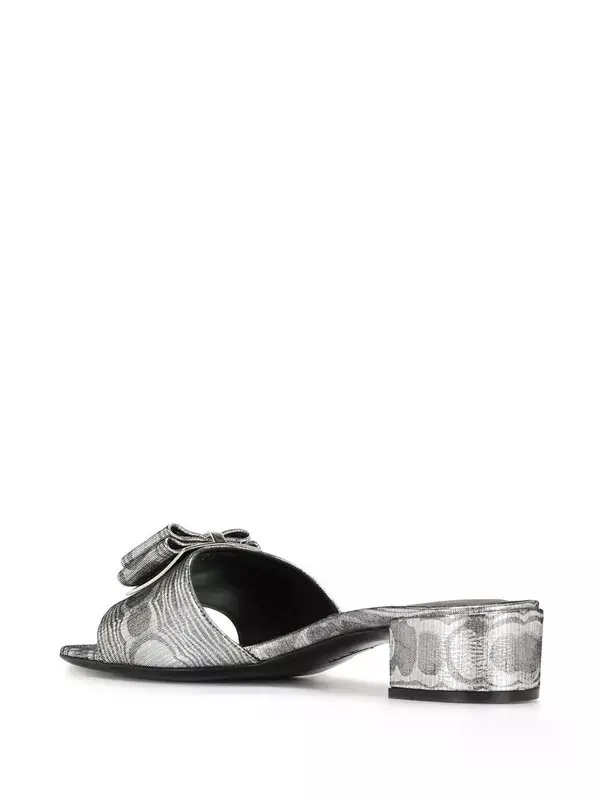 FERRAGAMO Double Bow Sandals