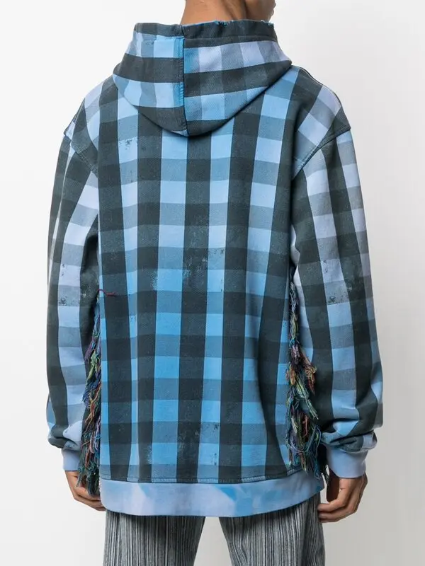 Alchemist Babylon Burning Check Hoodie