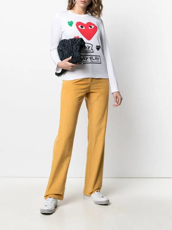 Play Comme Des Garcon Long-sleeved T-shirt
