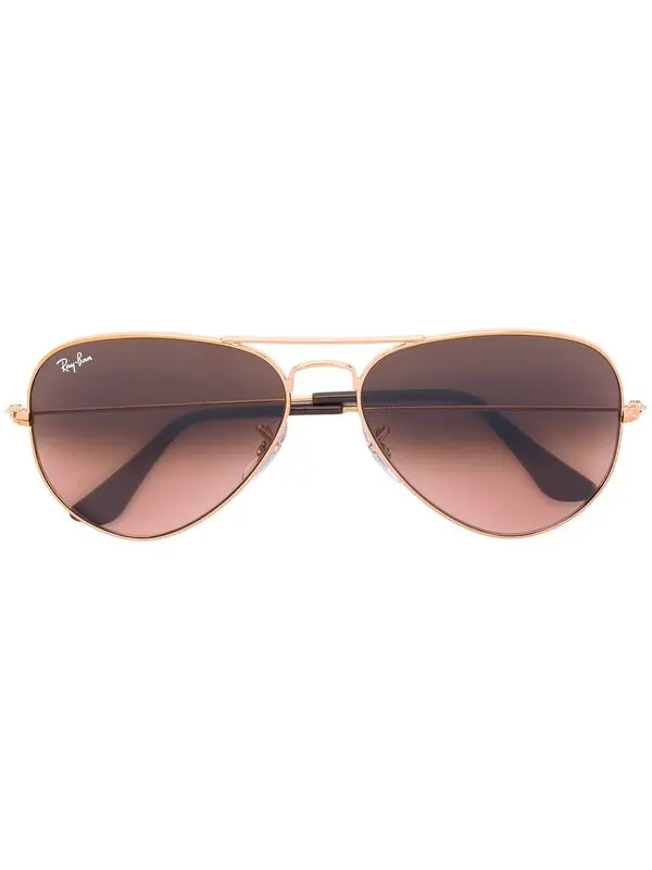 Ray-ban Aviator Sunglasses - Brown
