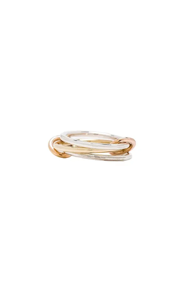 SPINELLI KILCOLLIN Solarium Mx Ring - Sterling Silver  18k Yellow Gold  & 18k