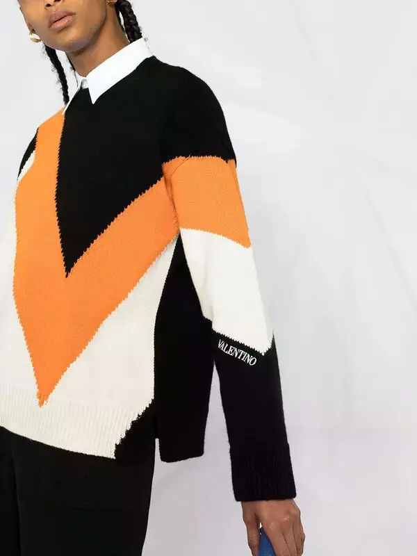 Valentino Garavani Intarsia Knit Jumper