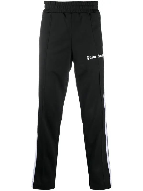 Palm Angels Logo Track Pants - Black