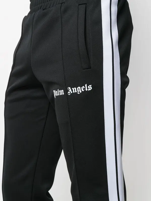 Palm Angels Logo Track Pants - Black