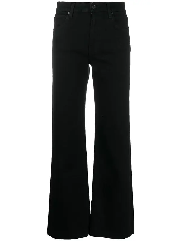 SLVRLAKE High Rise Flared Leg Jeans