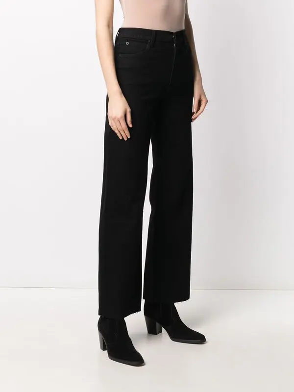 SLVRLAKE High Rise Flared Leg Jeans