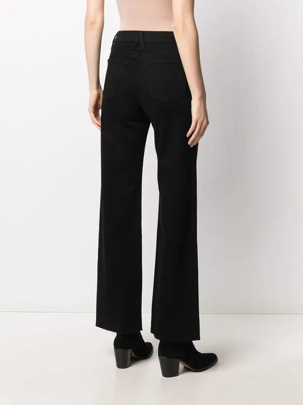 SLVRLAKE High Rise Flared Leg Jeans