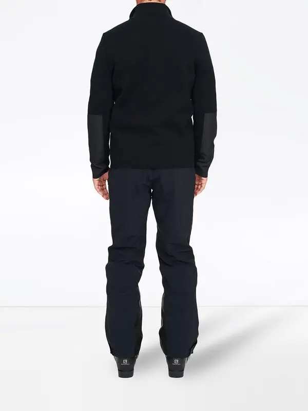 Aztech Mountain Matterhorn Zip-up Sweater - Black