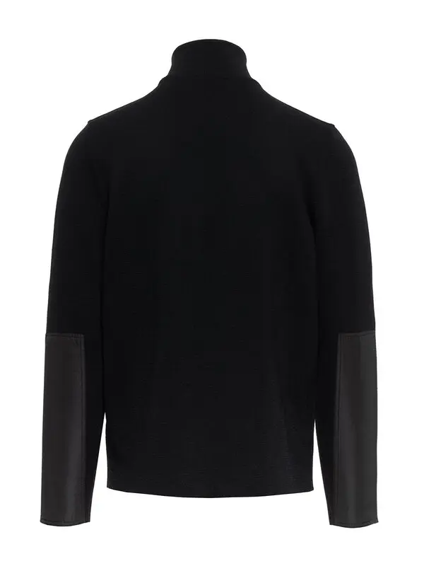 Aztech Mountain Matterhorn Zip-up Sweater - Black