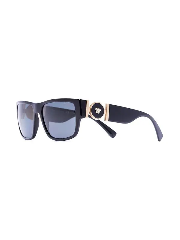 Versace Medusa Medallion Square-frame Sunglasses