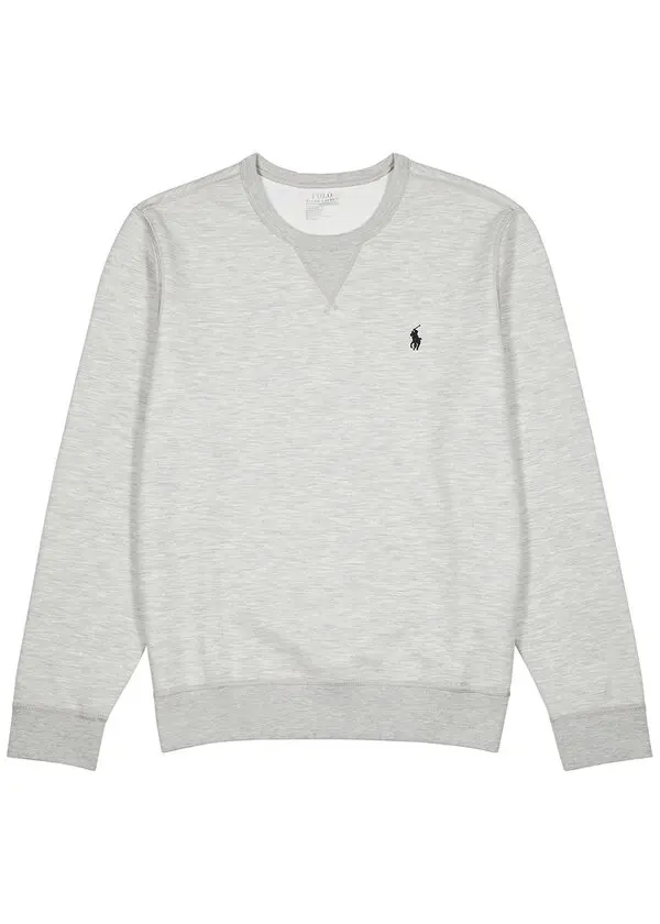 Polo Ralph Lauren Performance Jersey Crewneck Sweatshirt - Grey