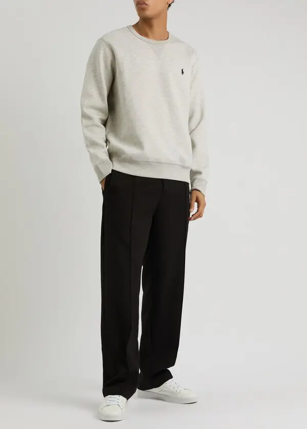 Polo Ralph Lauren Performance Jersey Crewneck Sweatshirt - Grey