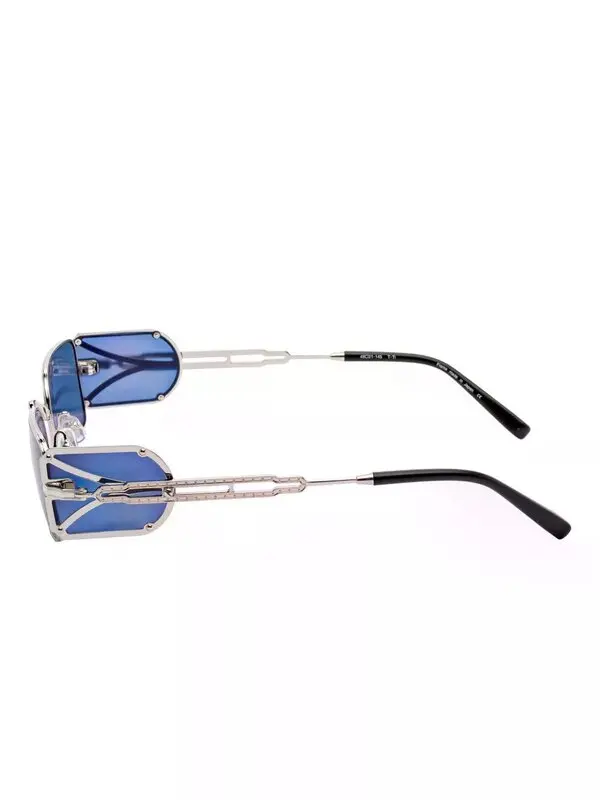 Matsuda Rectangle-frame Sunglasses - Silver