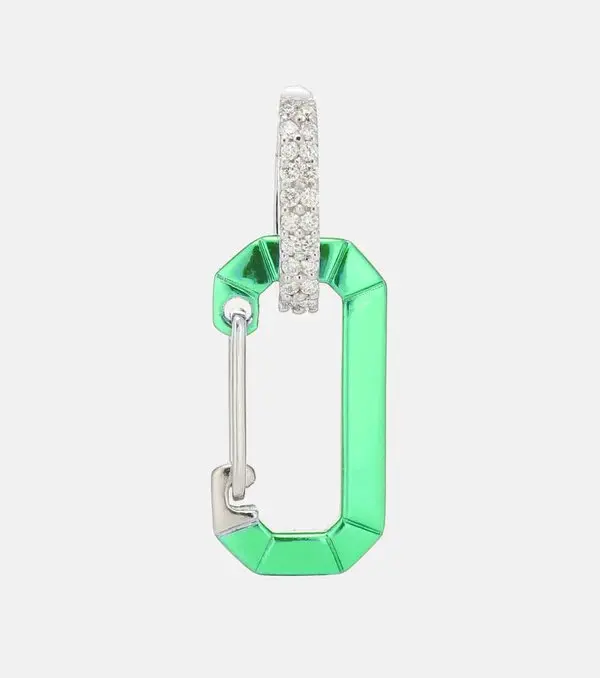 EERA Eéra Chiara Single Earring - Green
