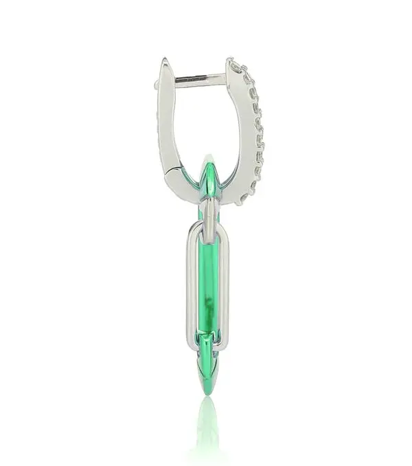 EERA Eéra Chiara Single Earring - Green