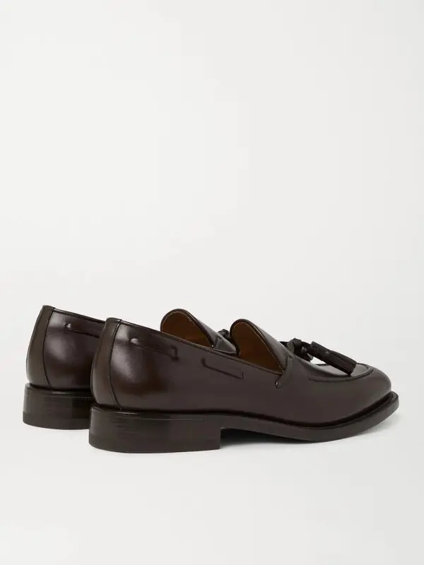 Sid Mashburn Leather Tasselled Loafers Us 7