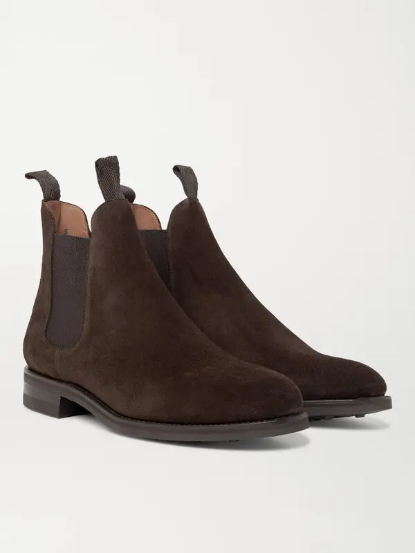 Sid Mashburn Suede Chelsea Boots Us 8 In Brown - 50% Off  display picture 1