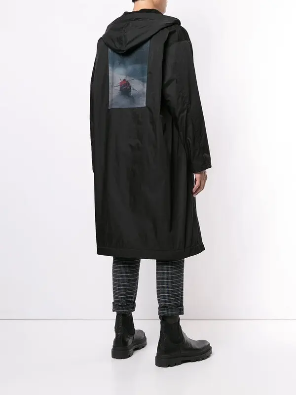 Undercover Graphic-print Hooded Parka
